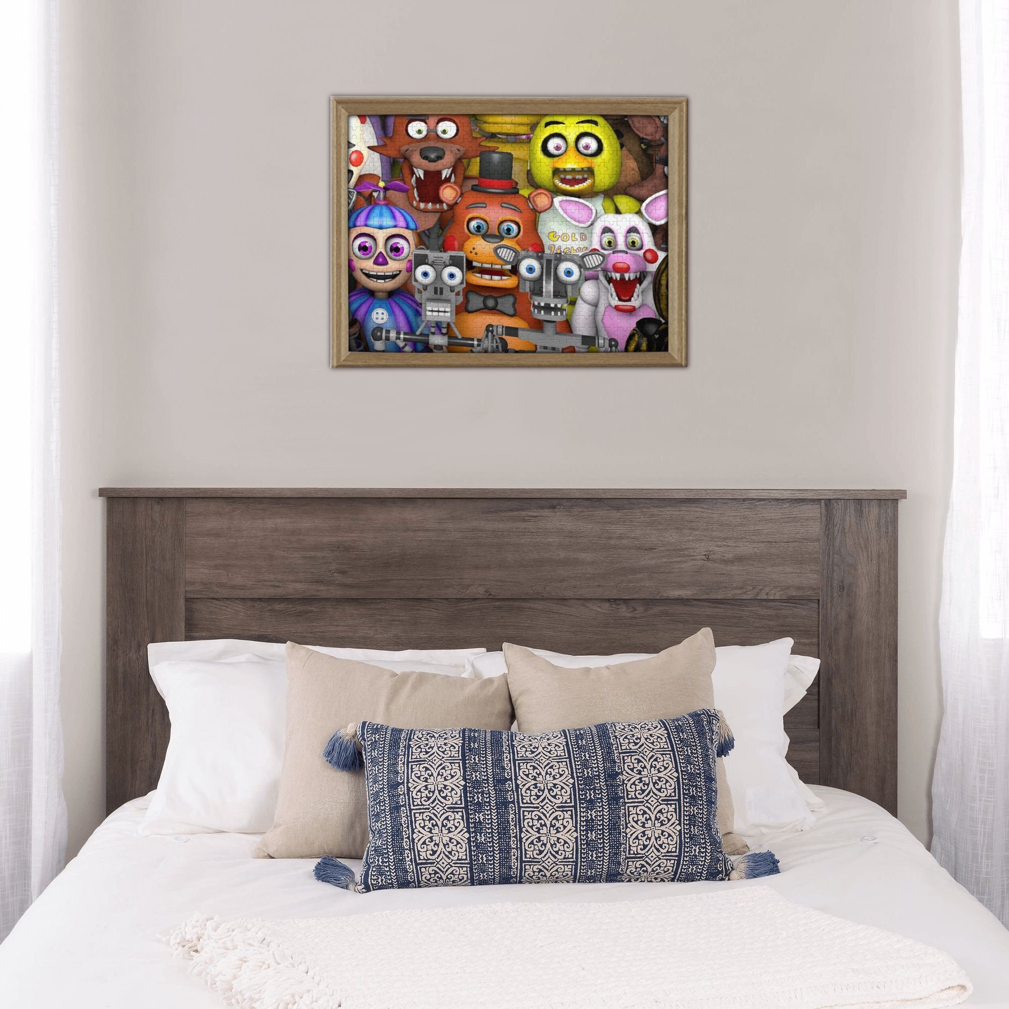FNAF Five Nights at Freddy's Puzzle, Game Jigsaw Puzzle sold by Ewa ...