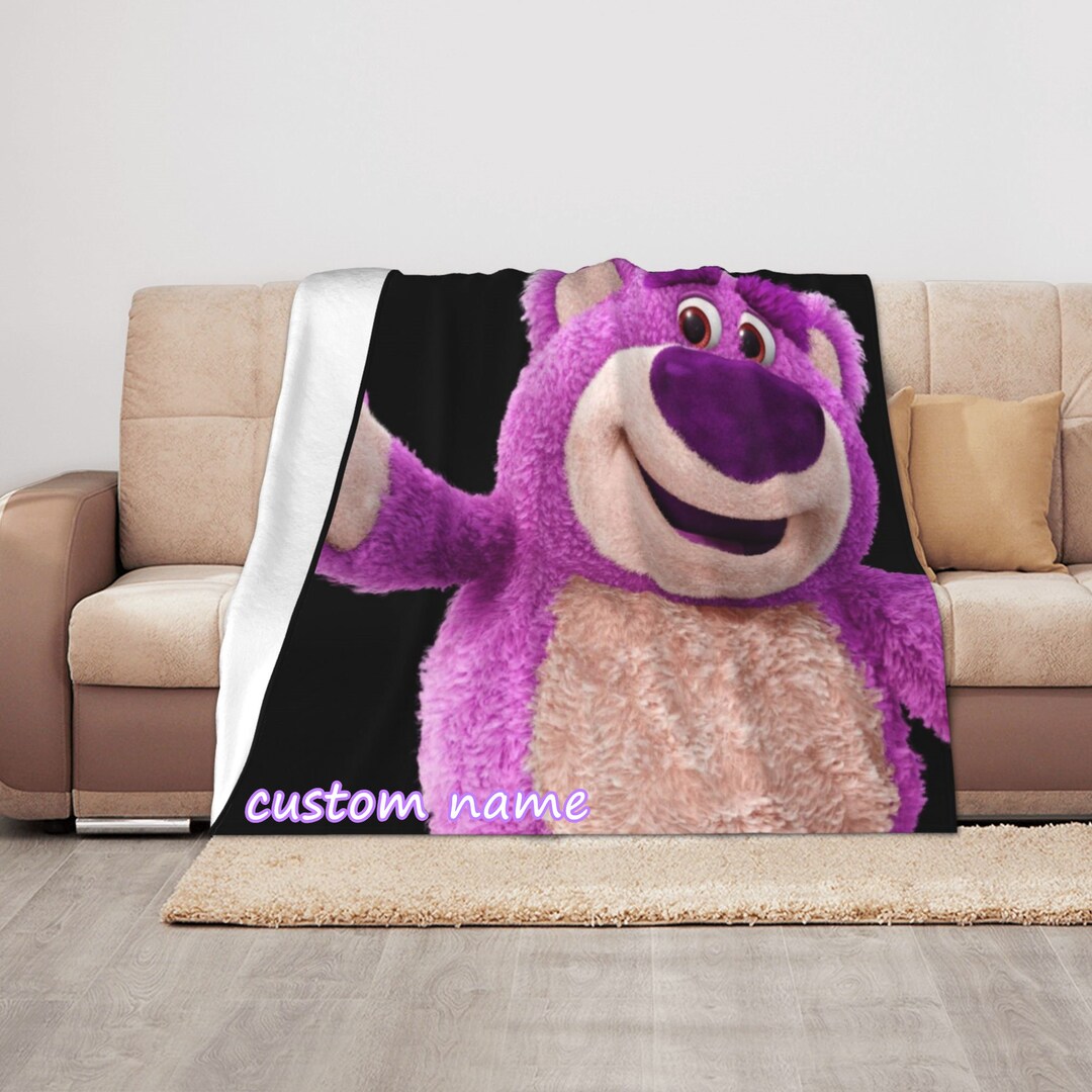 Disney Lotso Custom Name Blanket Baby Girl Boy Blankets Throw ...