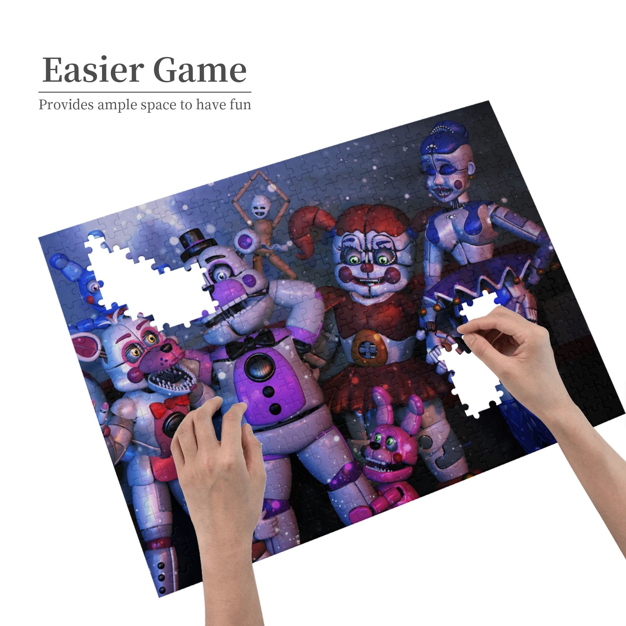 FNAF Five Nights at Freddy's Puzzle, Game Jigsaw Puzzle sold by Ware ...