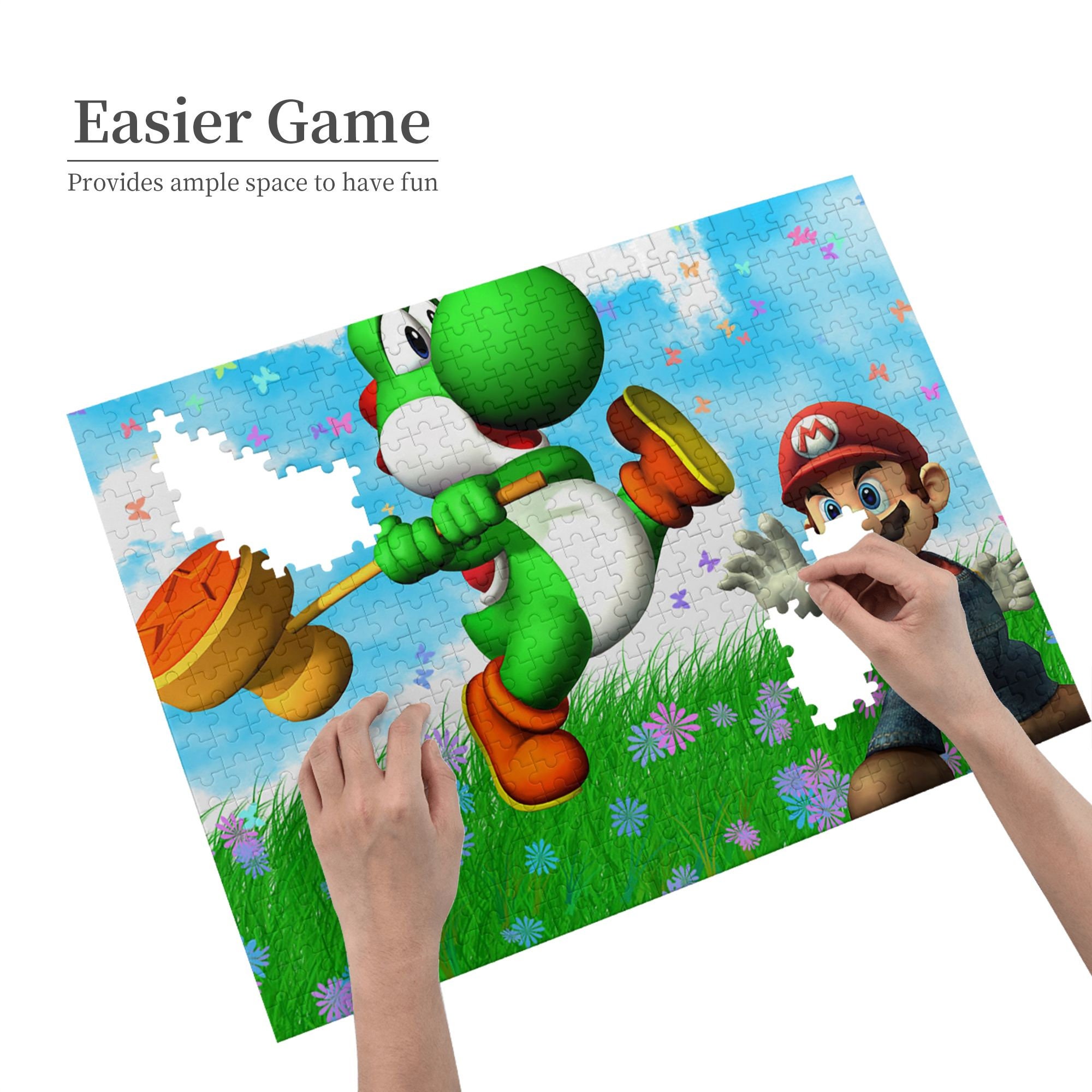 Yoshi Super Mario Bros Jigsaw Puzzle sold by Sloth-Shmi Skywalker | SKU ...