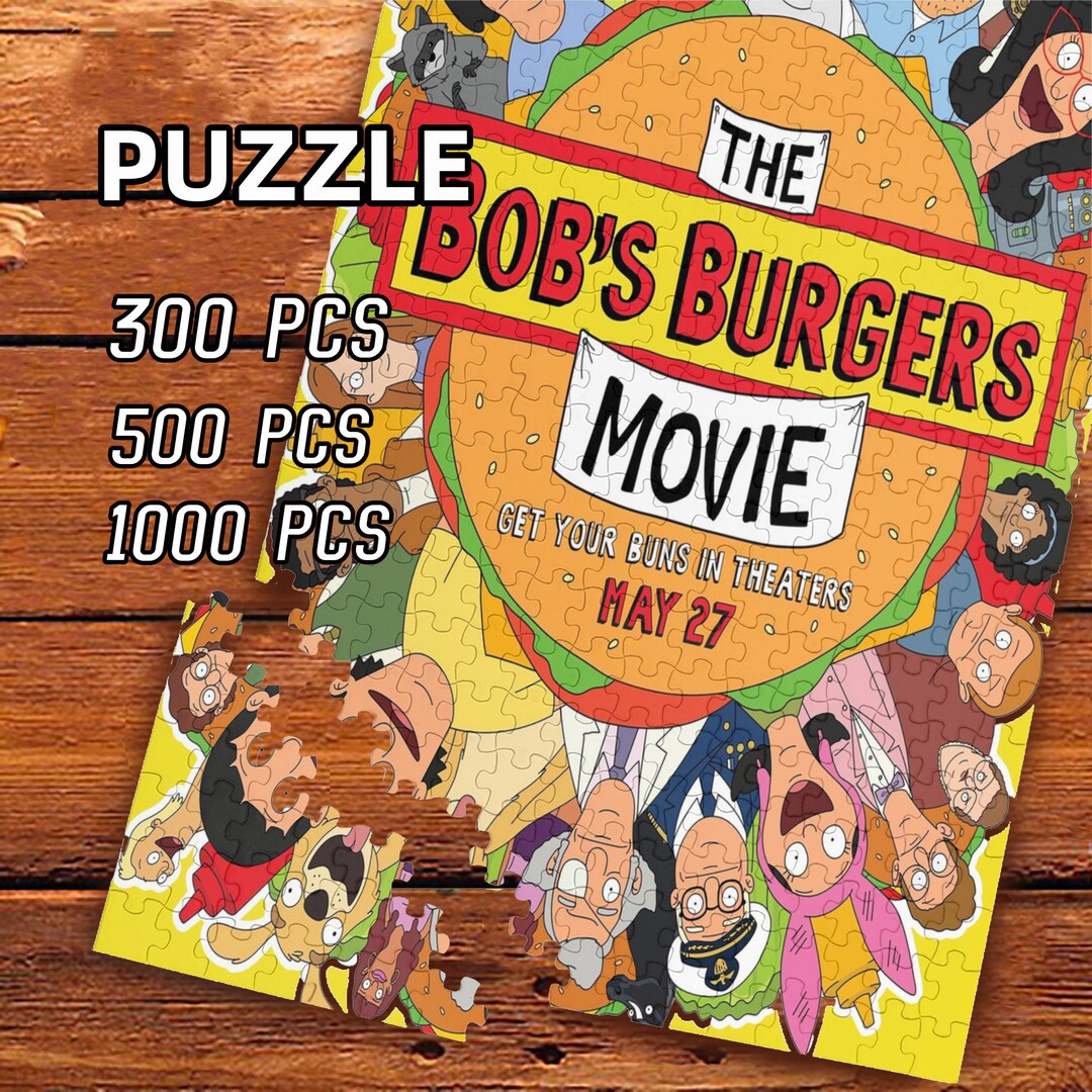 Bob's Burgers Custom Photo Jigsaw Puzzle Personalized Picture DIY Toys ...
