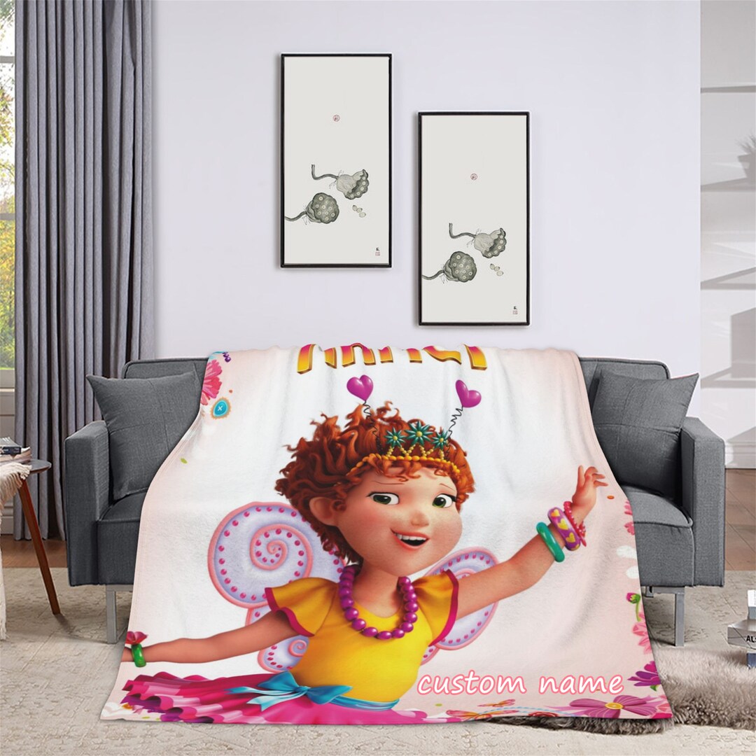 Disney Fancy Nancy Custom Name Blanket Baby Girl Boy Blankets Throw ...