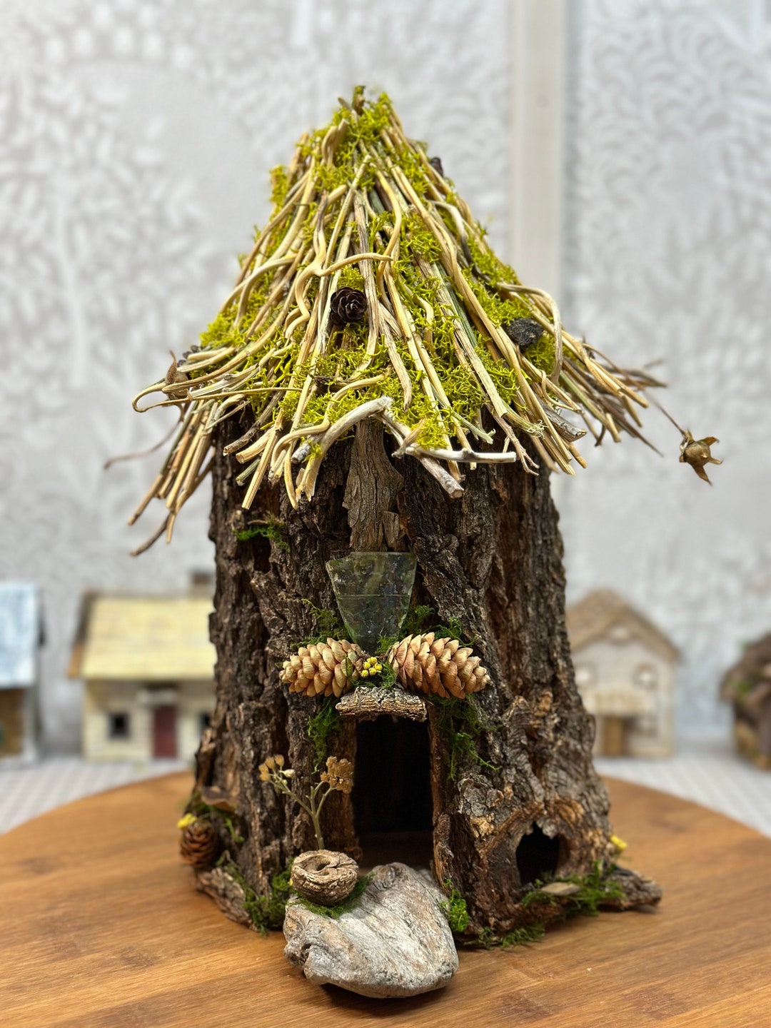 Handcrafted Natural Twig Fairy House - Etsy