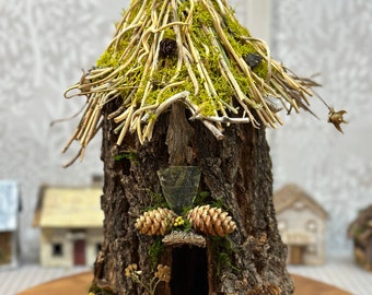 Handcrafted Natural Twig Fairy House - Etsy