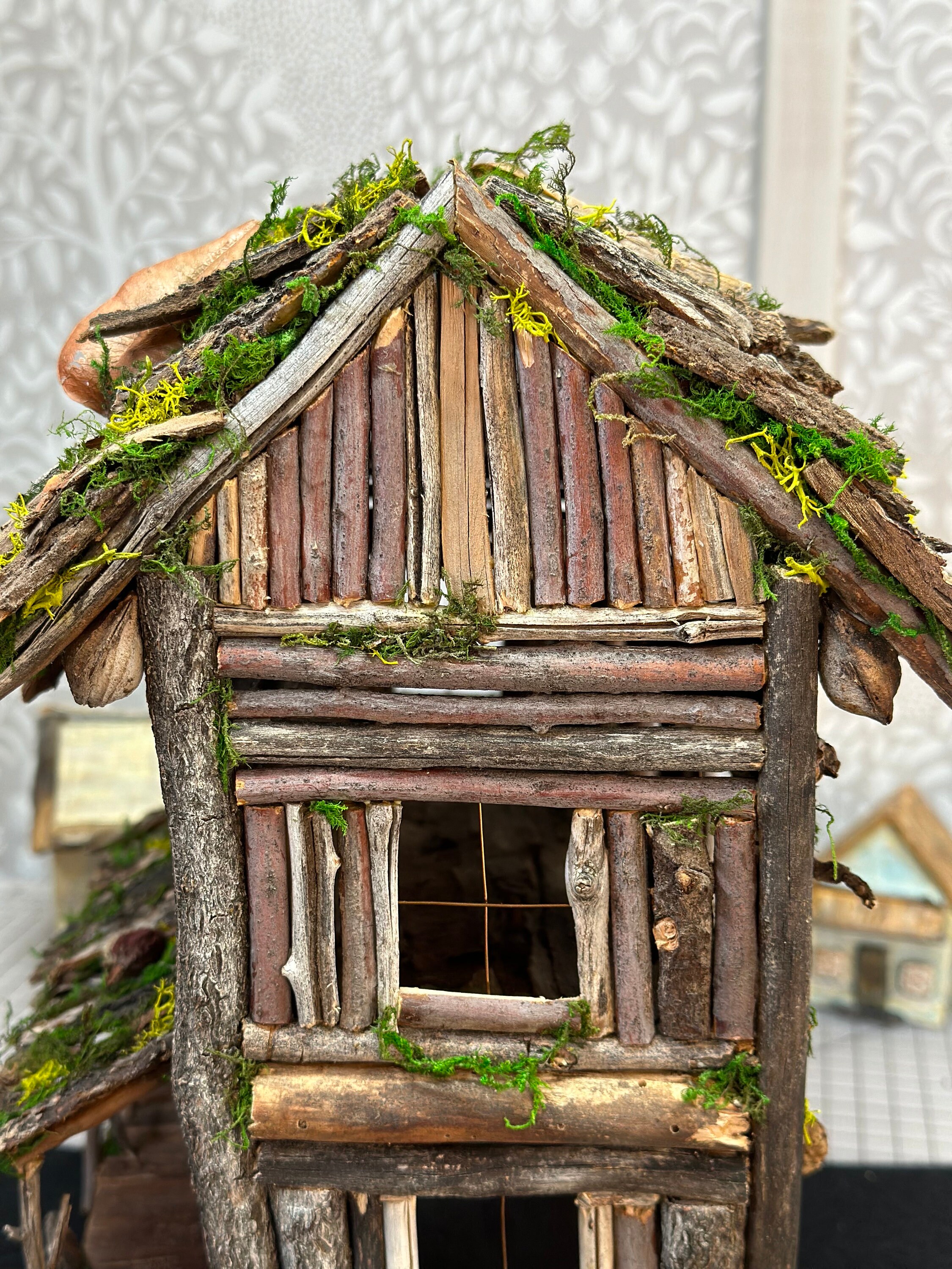 Handcrafted Natural Twig Fairy House - Etsy