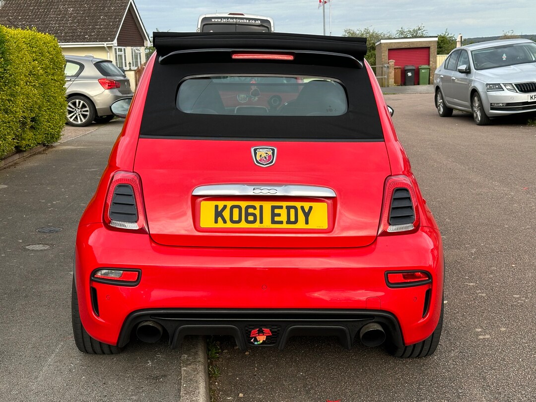 Abarth and Fiat 500/595 Rear Light Louvres Style Inserts - Etsy