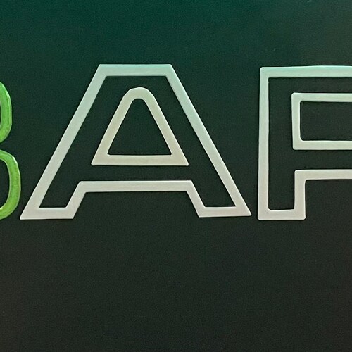 Abarth Grille Letters - Etsy