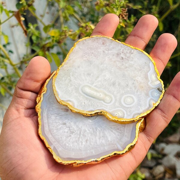Agate Coasters - Etsy