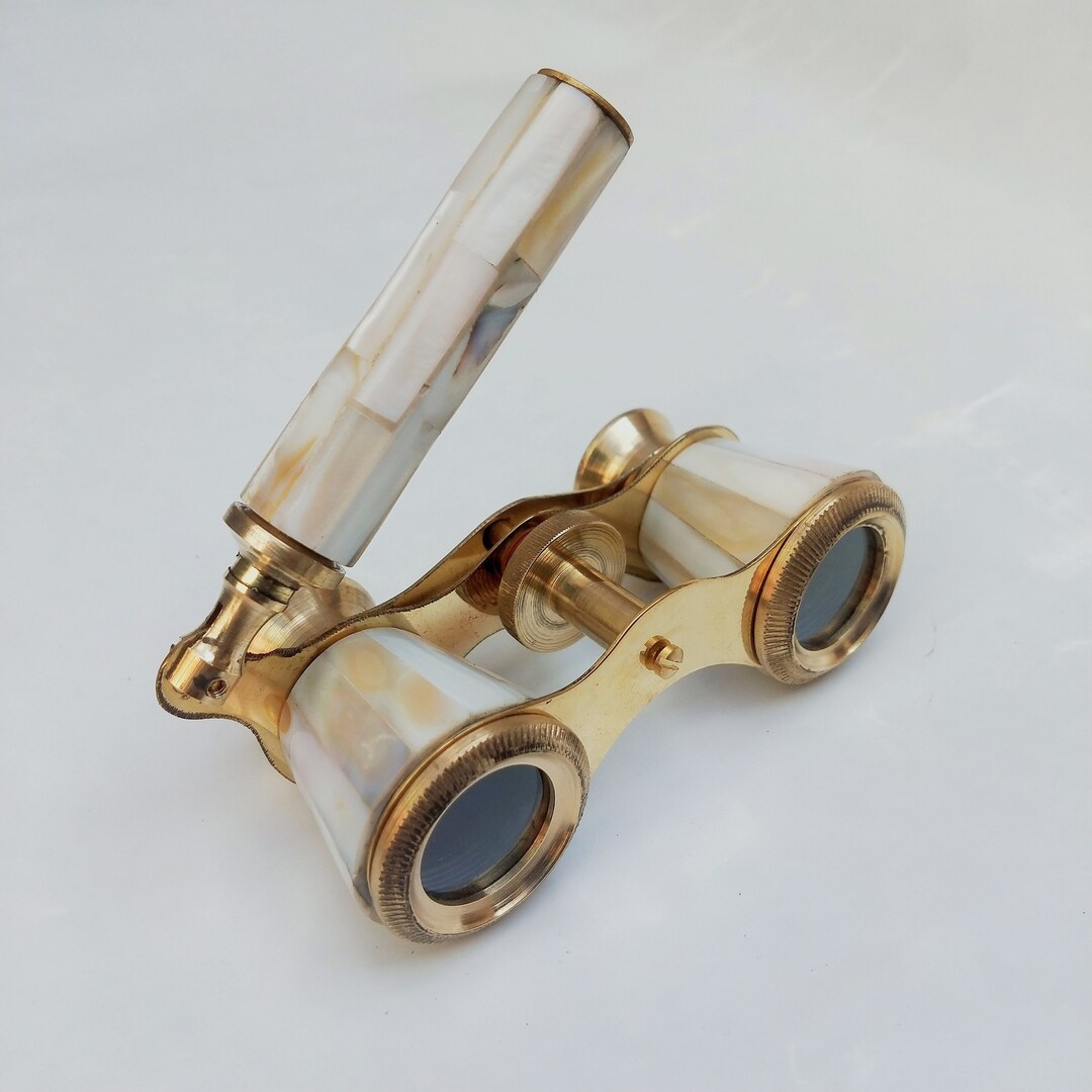 Opera Binoculars Mother of Pearl La Dauphin Paris Telescope - Etsy