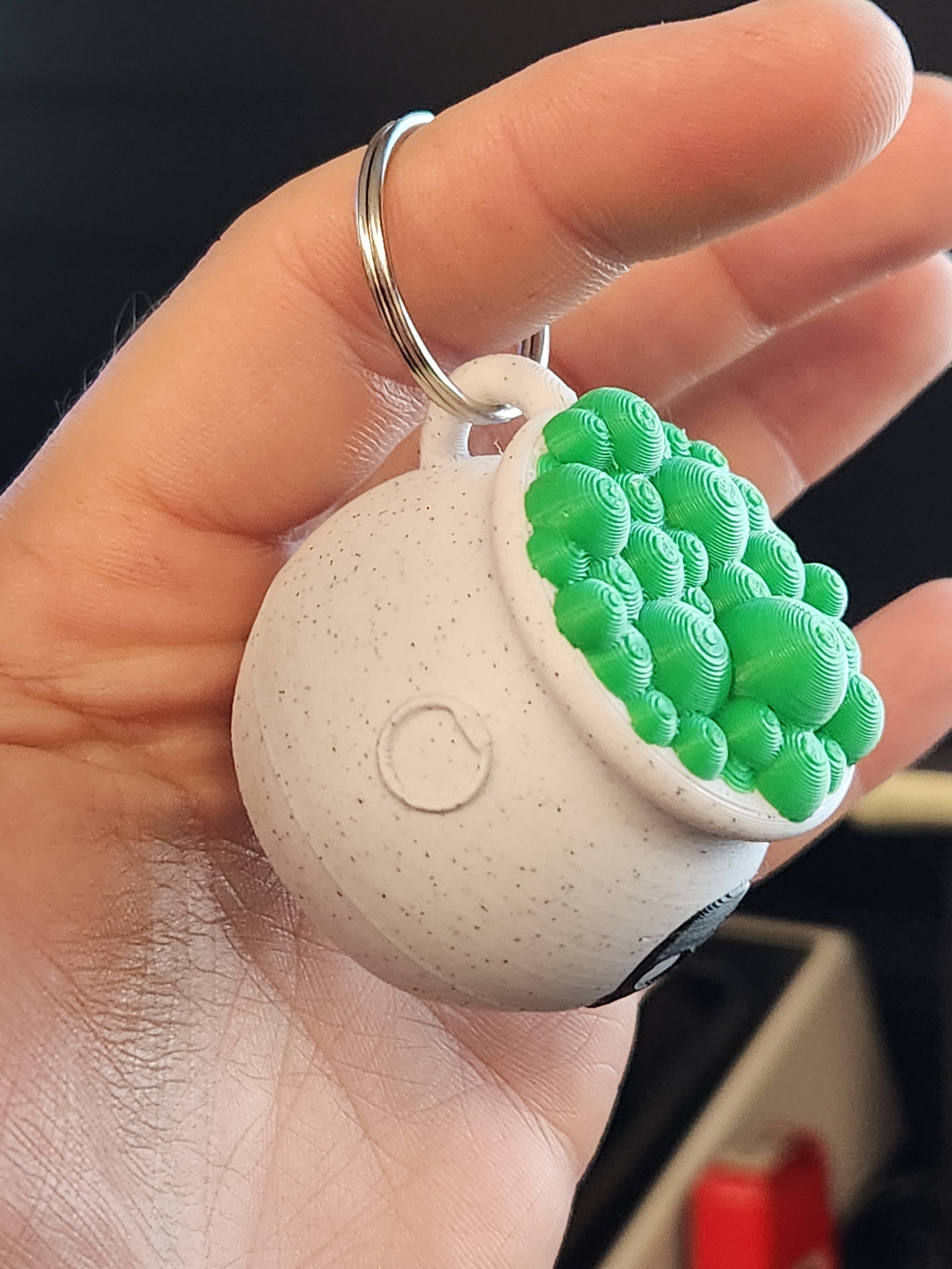 Skull Cauldron Key Chain - Etsy