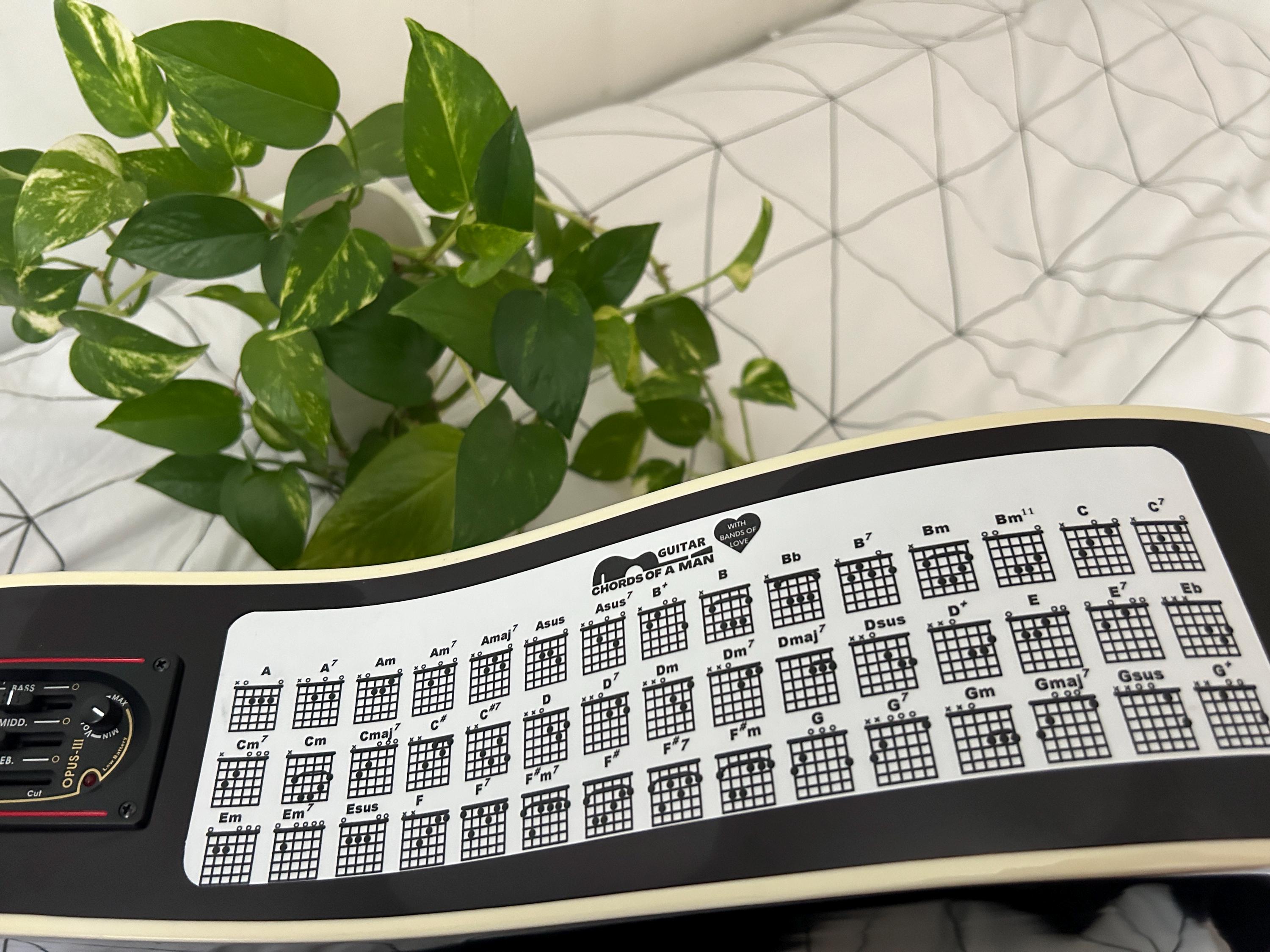 Guitar Chord Sticker - Etsy