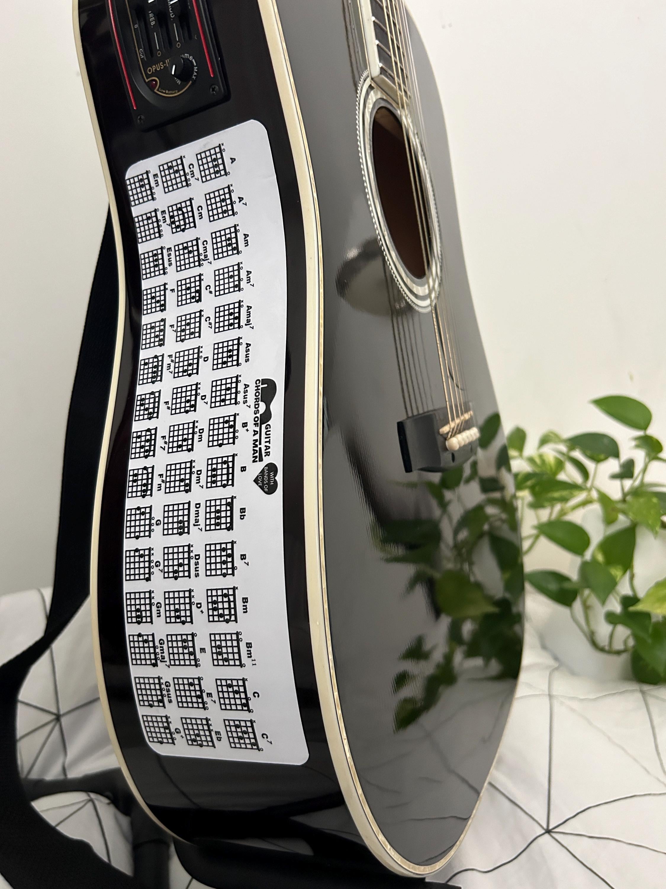 Guitar Chord Sticker - Etsy