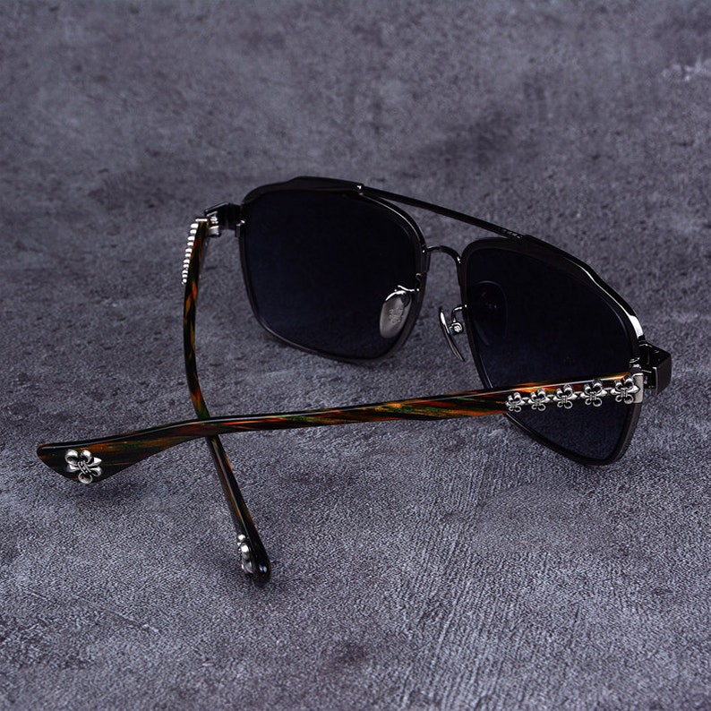 Pure Titanium Frame Sunglasses Men's and Women's - Etsy