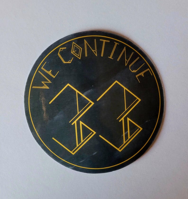 Clair Obscur Expedition 33 Stickers With Quotes Sayings Black and Gold ...