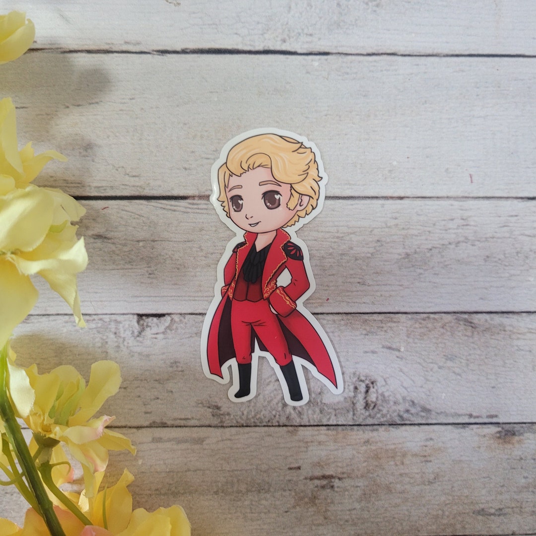 Chibi Pirate Wearing Cursed Red Suit Die Cut Vinyl Sticker - Etsy