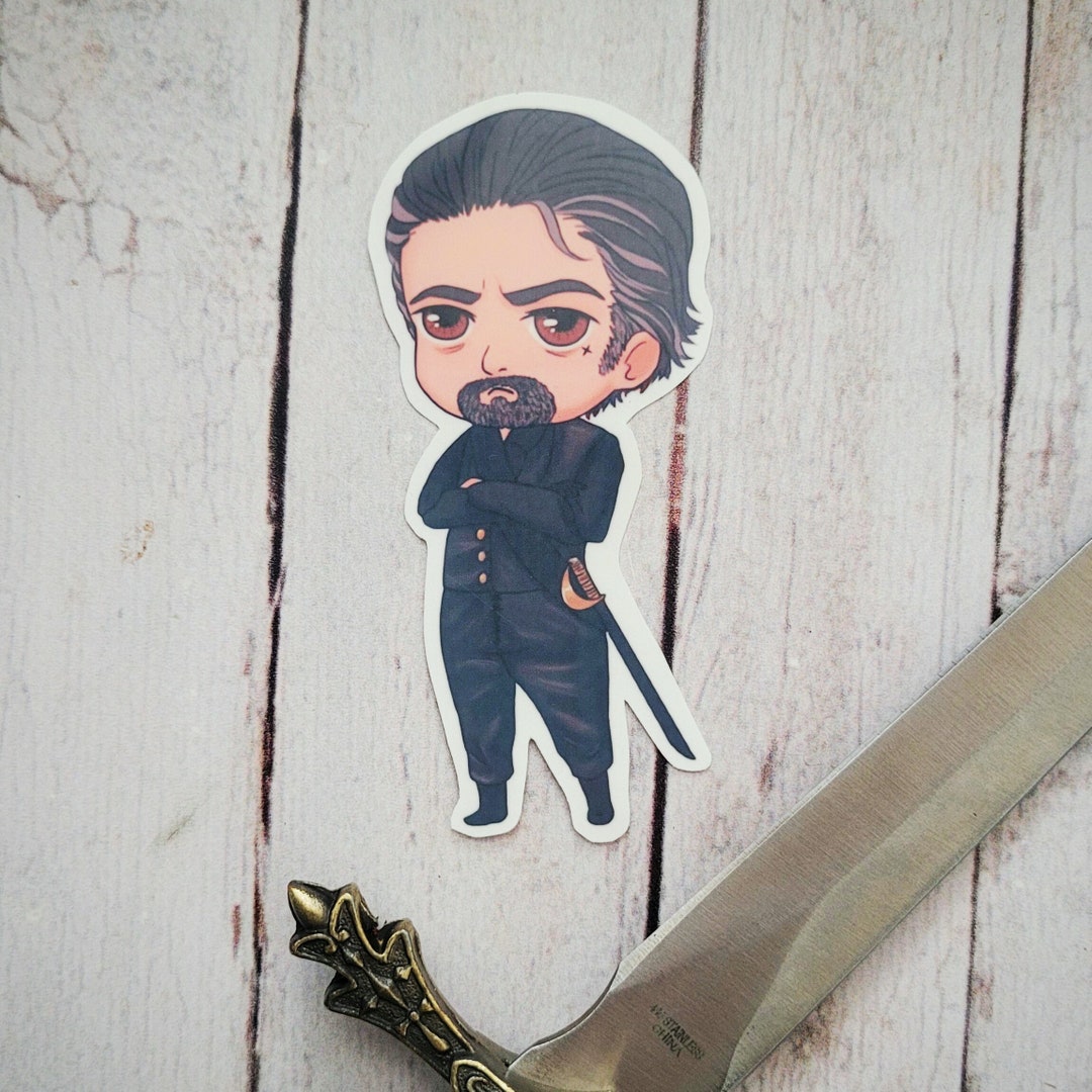 OFMD Grumpy Izzy Chibi Vinyl Die Cut Sticker - Etsy