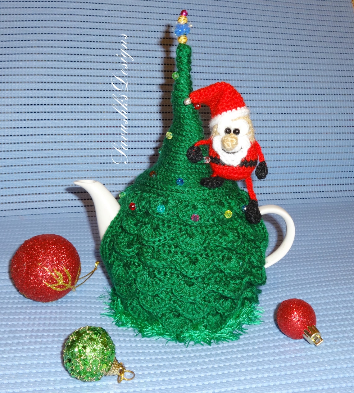 Tea Cozy Pattern Crochet Pattern Christmas Tea Cosy - Etsy