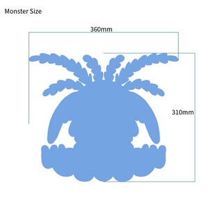 Sad Fairy Monster Shelf - Unique Trinket Shelf, Dopamine Decor, Cute ...