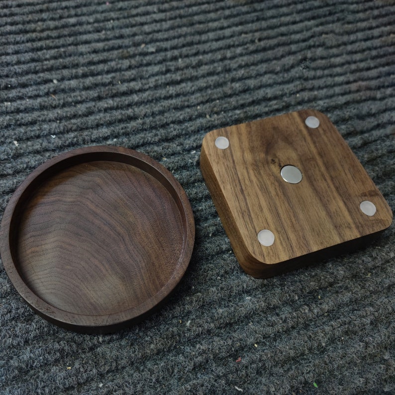 Eureka Single Dose Hopper Lid & Tray Made of Walnut Wood. - Etsy