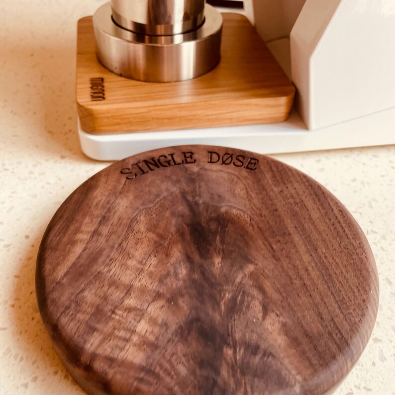 Eureka Single Dose Hopper Lid Tray Made of Walnut Wood. - Etsy