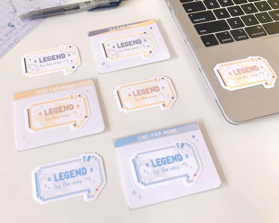 Ultimate Raid Meme Stickers | Raid Meme | Decorative Sticker | Uwu ...
