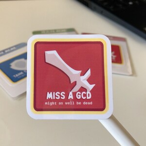 Role Meme Laptop Stickers | FFXIV Raid Meme | Decorative Sticker | Tank ...