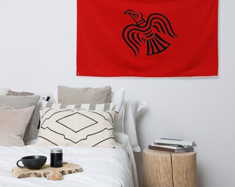 Raven Flag Viking - Etsy