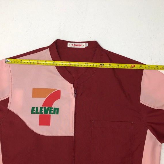 Vintage 7 Eleven Uniform Zipper Jacket - Gem