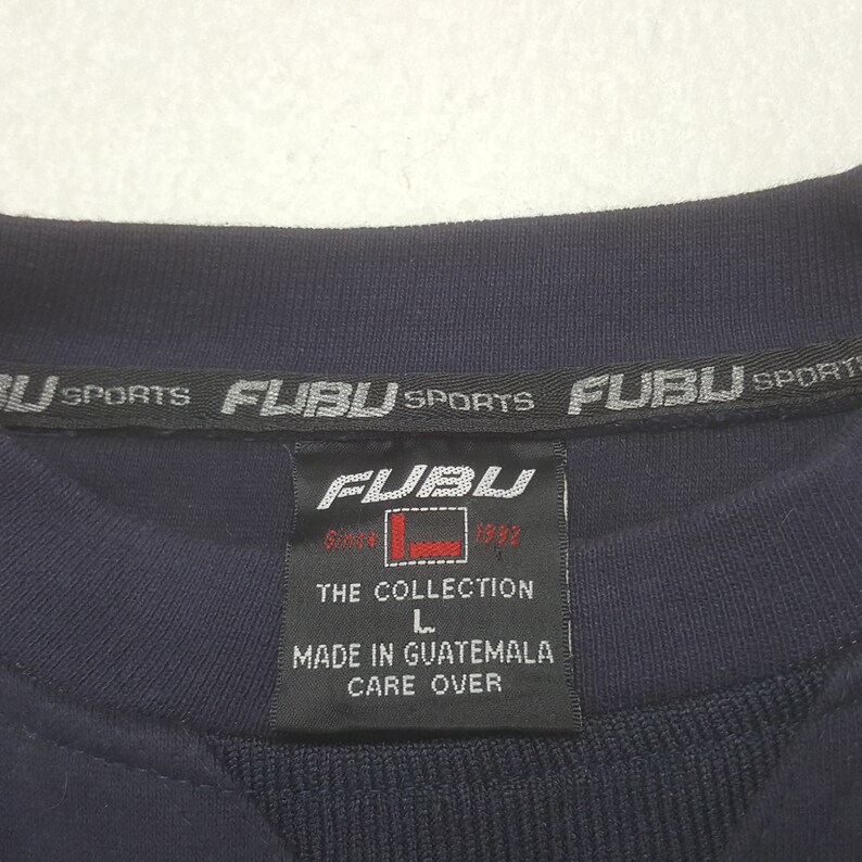 Vintage Fubu Sports Center Spellout Logo Sweatshirt - Etsy