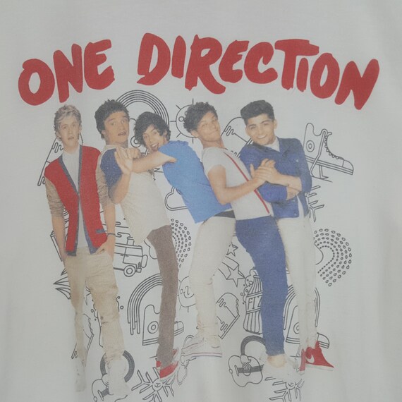 Vintage One Direction American Boy Band Tshirt - Gem