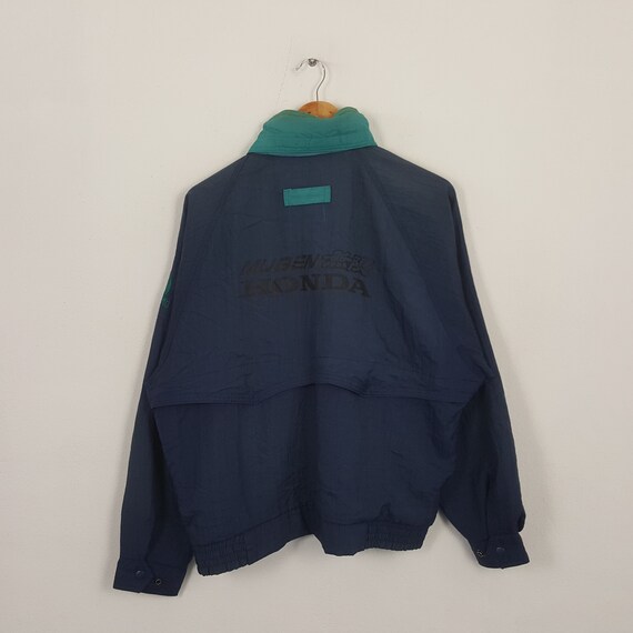 Vintage Honda F1 Custom Racing Windbreaker Jacket - Gem