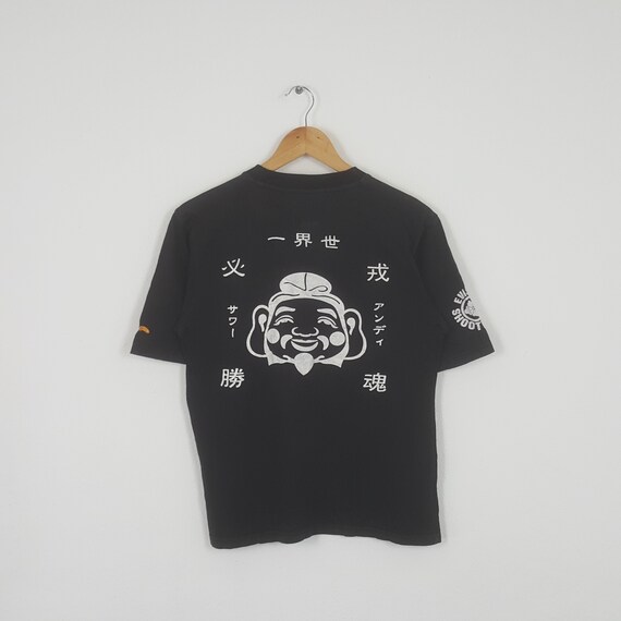 Vintage Evisu Shootboxing Japanese Daicock Art Tshirt - Gem