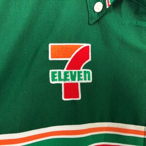 Vintage 7 Eleven Embroidery Logo Design Zipper Jacket - Etsy
