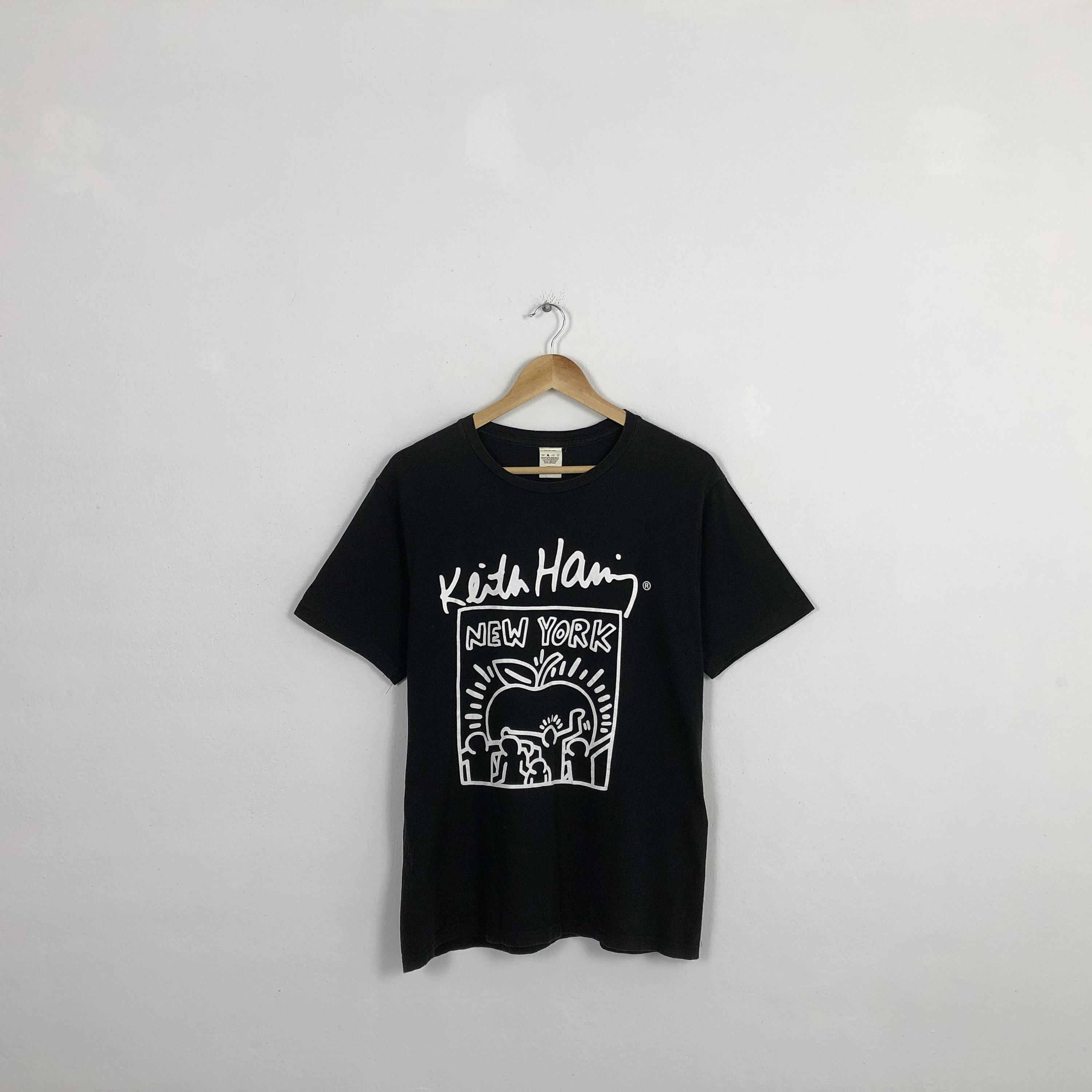 Vintage Keith Haring New York Art Design Tshirt - Etsy