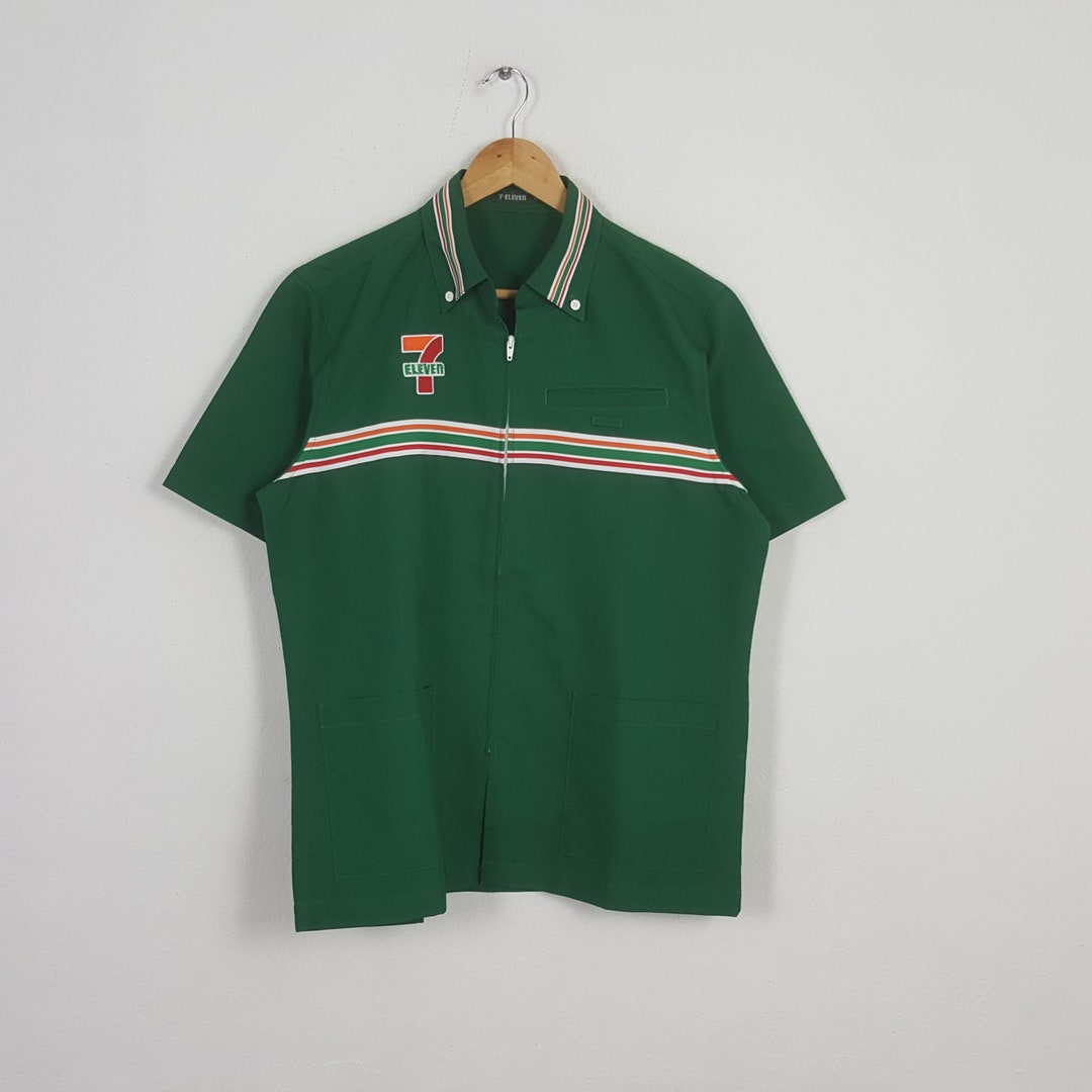 Vintage 7 Eleven Japanese Brand Uniform Tshirt - Etsy