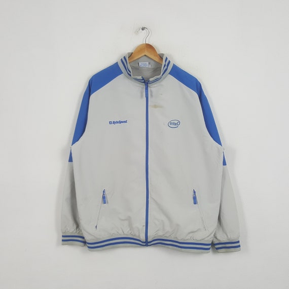 Vintage Intel Computer Microsoft Software Staff Jacket - Gem