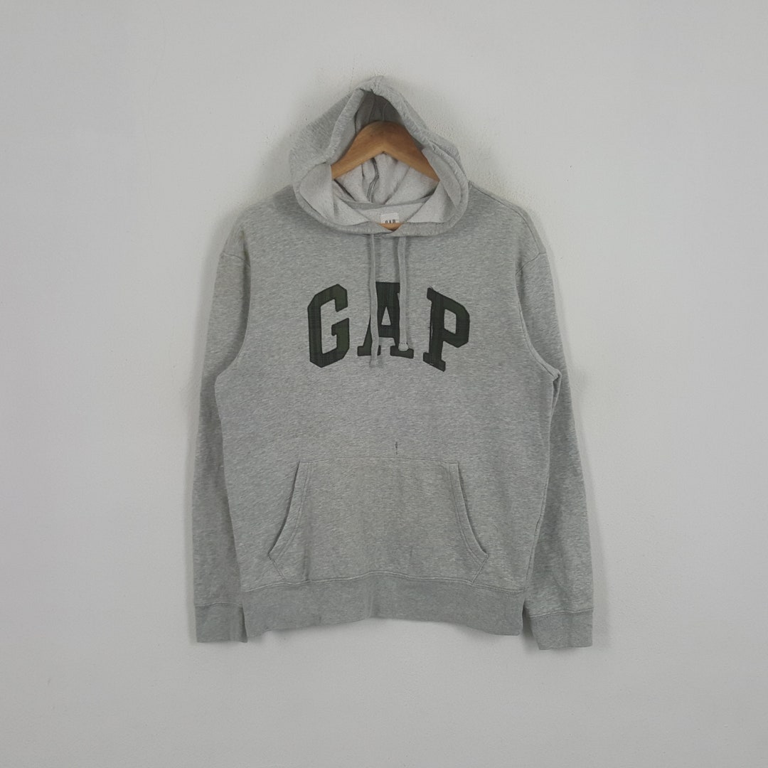 Vintage Gap Streetwear Logo Design Hoodies - Etsy