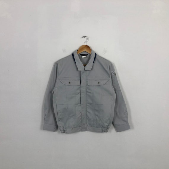 Vintage Japanese Worker Smile Custom Design Jacket - Gem