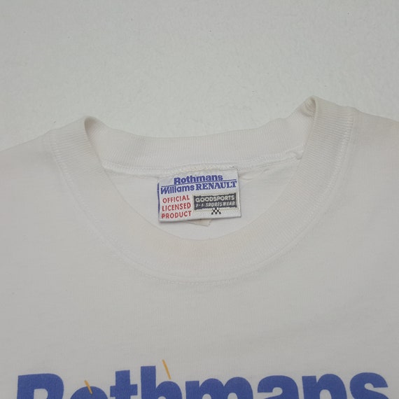 Vintage Rothmans Williams Renault Formula One Racing … - Gem