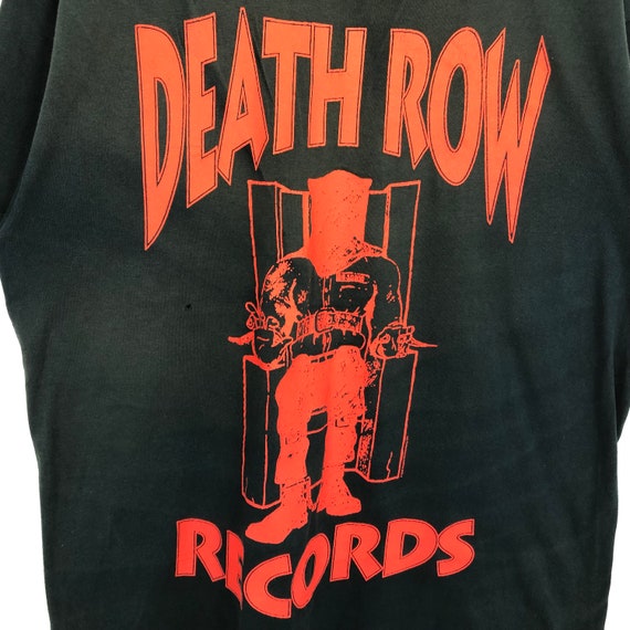 Vintage Death Row Record American Record Label Tshirt - Gem