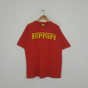Vintage Ferrari Italian Racing Supercar F1 Tshirt - Etsy