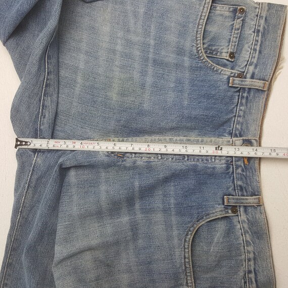 Vintage Stussy Streetwear Style Custom Art Denim Jeans - Gem