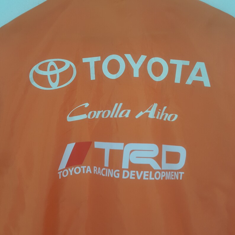 Vintage TRD Toyota Racing Team Windbreaker Jacket - Etsy