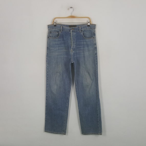 Vintage Stussy Streetwear Style Custom Art Denim Jeans - Gem