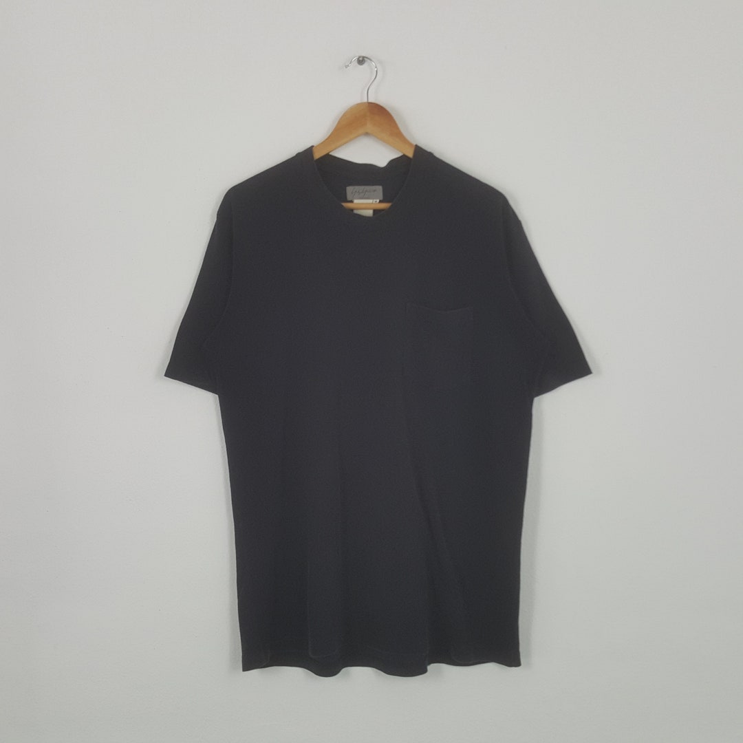 Vintage Yohji Yamamoto Japanese Designer Plain Tshirt - Etsy