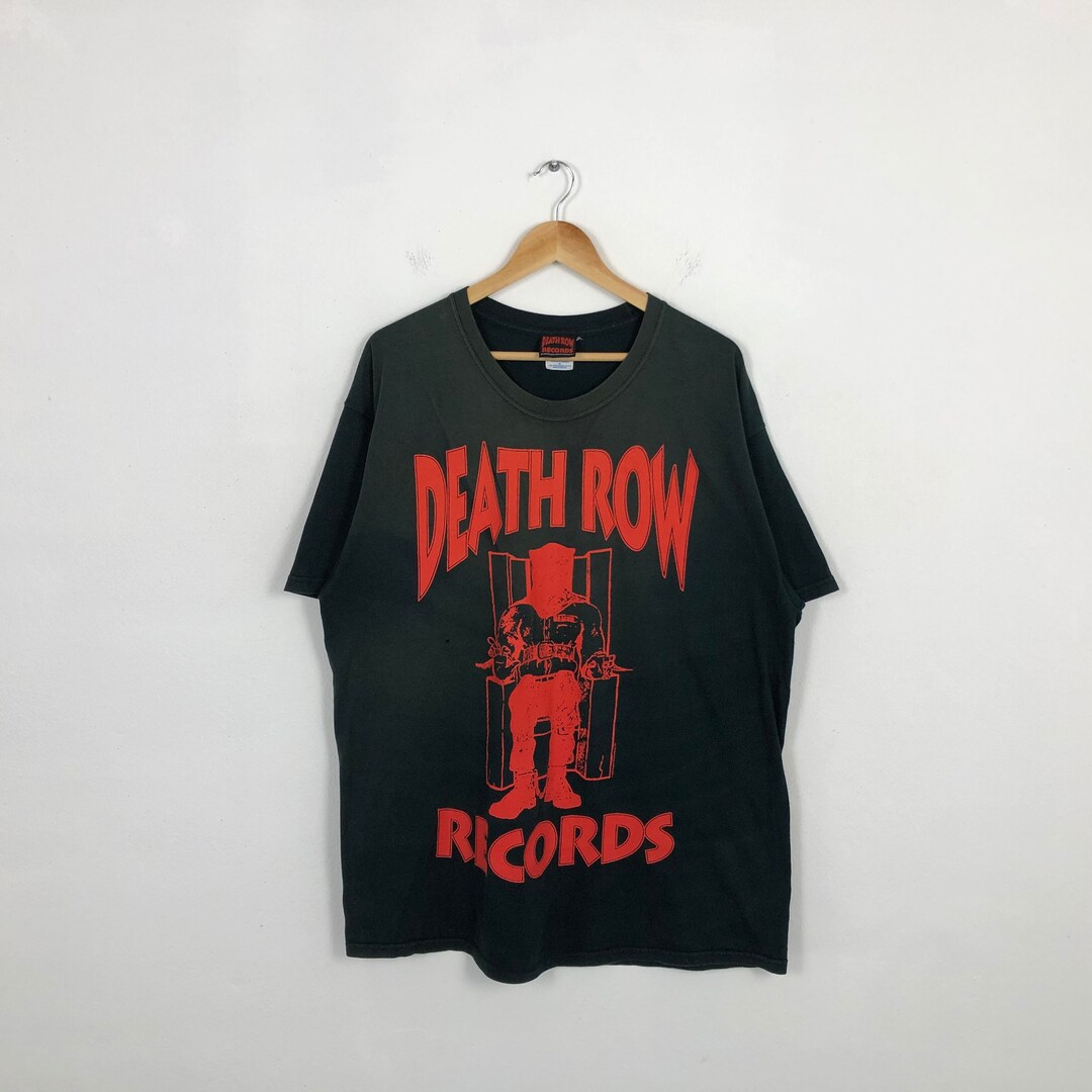 Vintage Death Row Record American Record Label Tshirt - Etsy