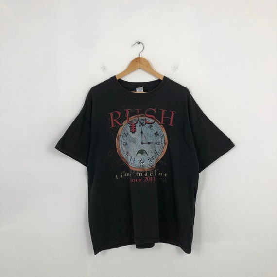 Vintage RUSH Time Machine American Band Tshirt - Gem