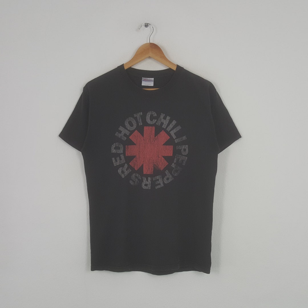 Vintage Hot Chili Peppers Red American Rock Band Tshirt - Etsy