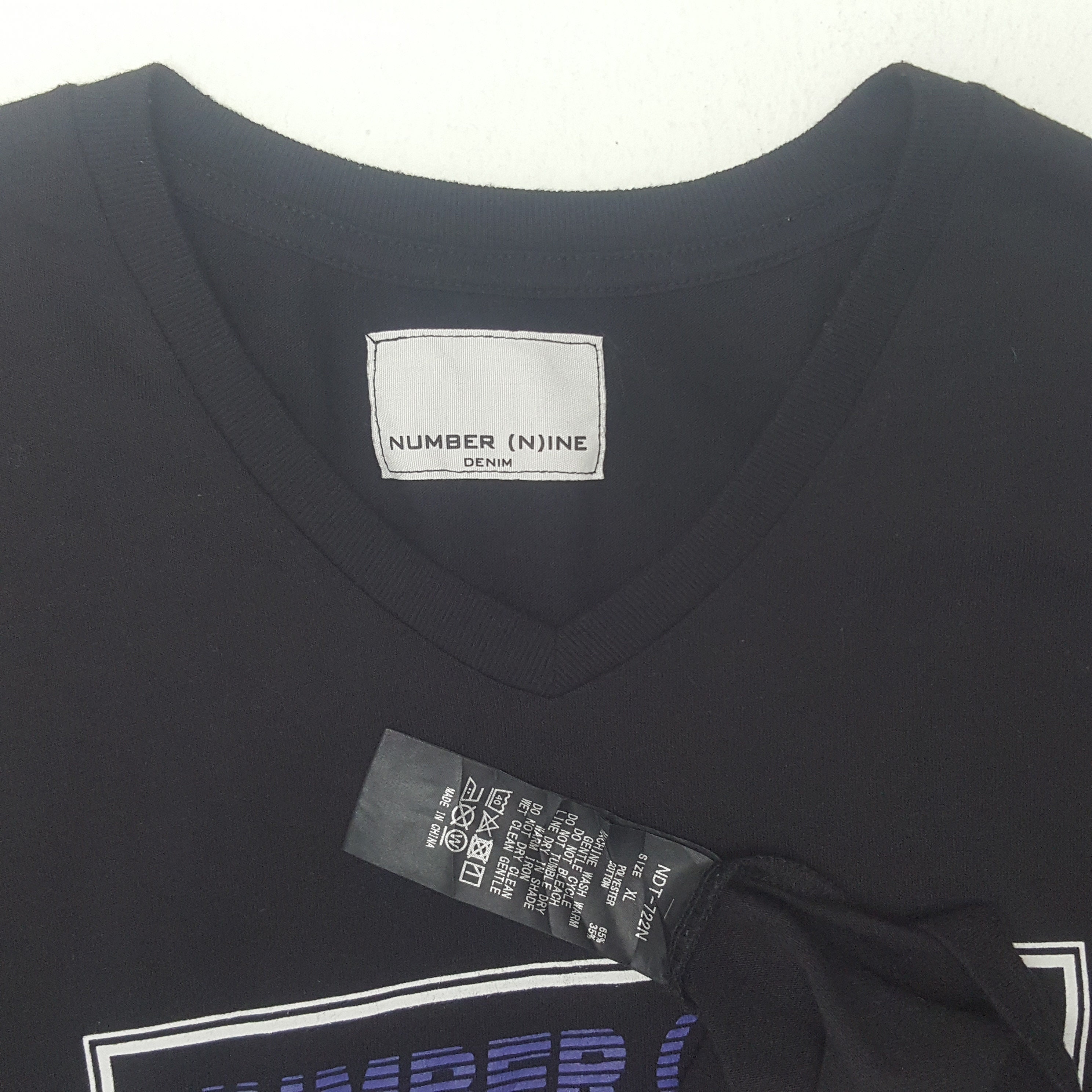 Vintage NUMBER NINE Japanese Brand T-shirt - Etsy