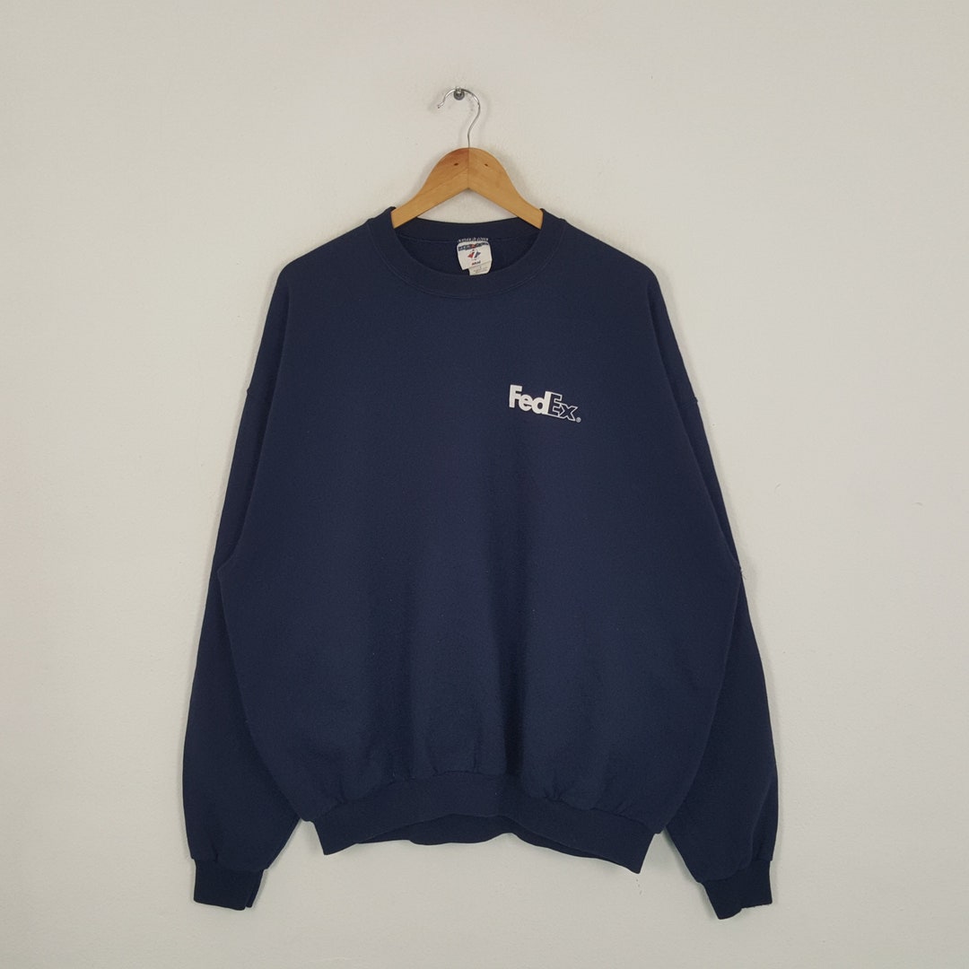 Vintage Fedex Express Shipping Courier Staff Sweatshirt - Etsy